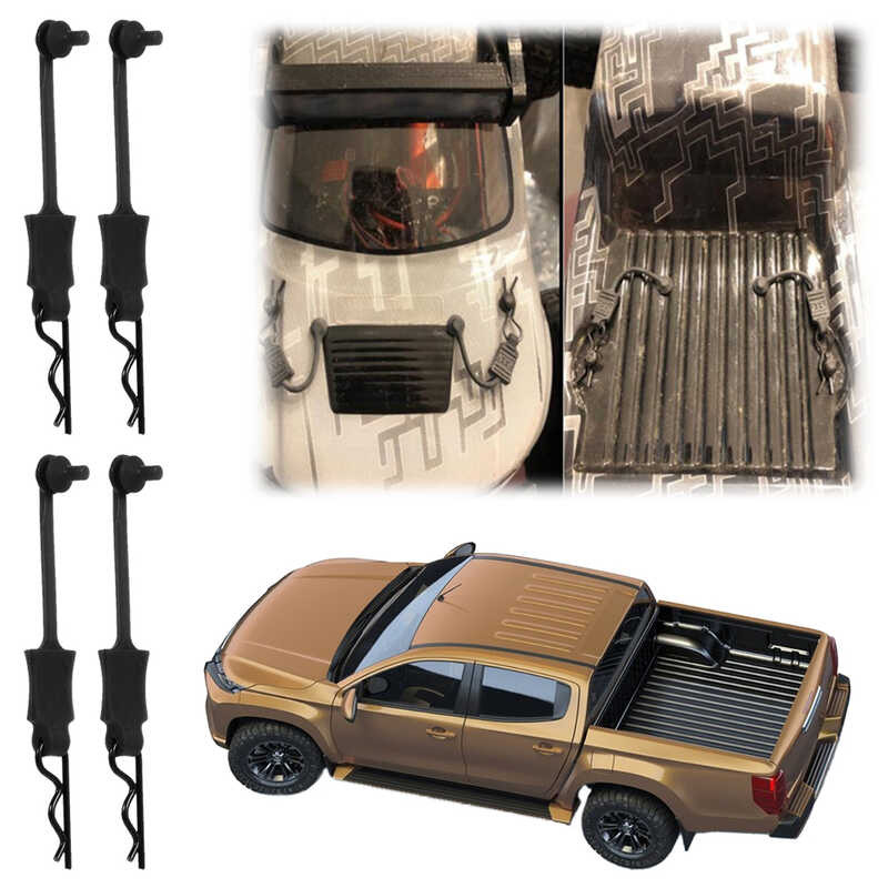 075 4Pcs Clips Retainer Universal Silicone Body Shell Clip Pin With Fi ...