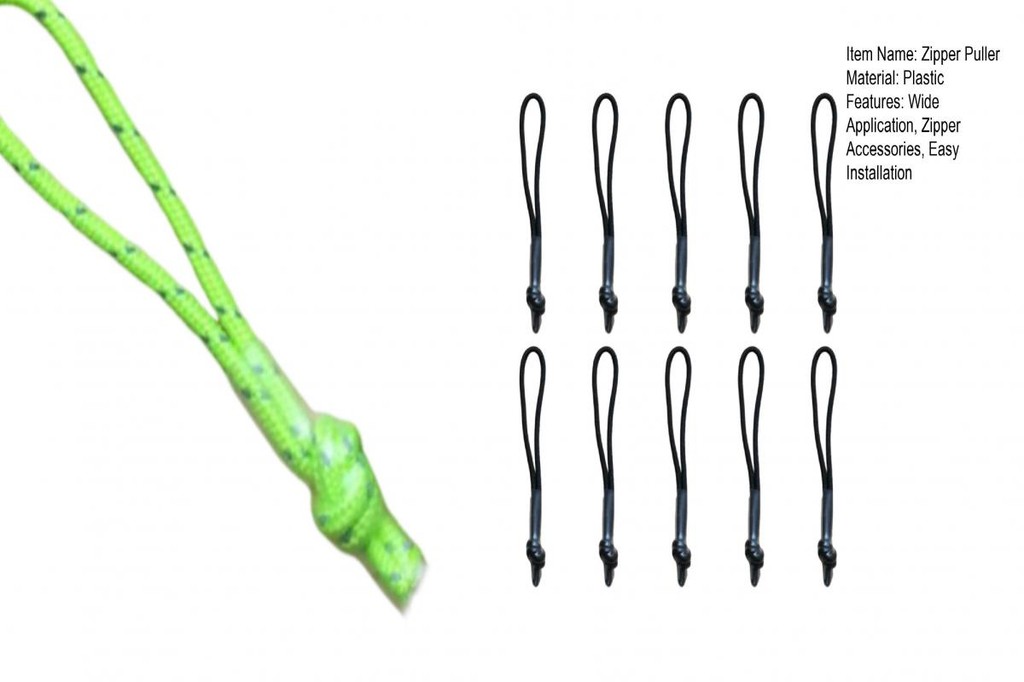 Zipper Extension Pulls Zipper Pull Tabs 10 Pcs Tactical Cord Zipper ...