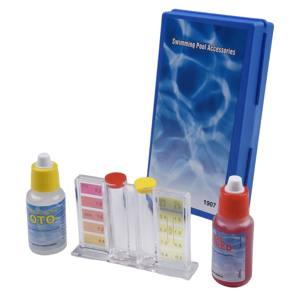 JTFY ️Swimming Pool Spa Test Kit Water Quality for pH bromine OTO pool ...