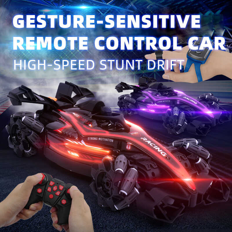 LY LED Light 2.4G Radio Remote Control Cars Sports High Speed Drive Car ...
