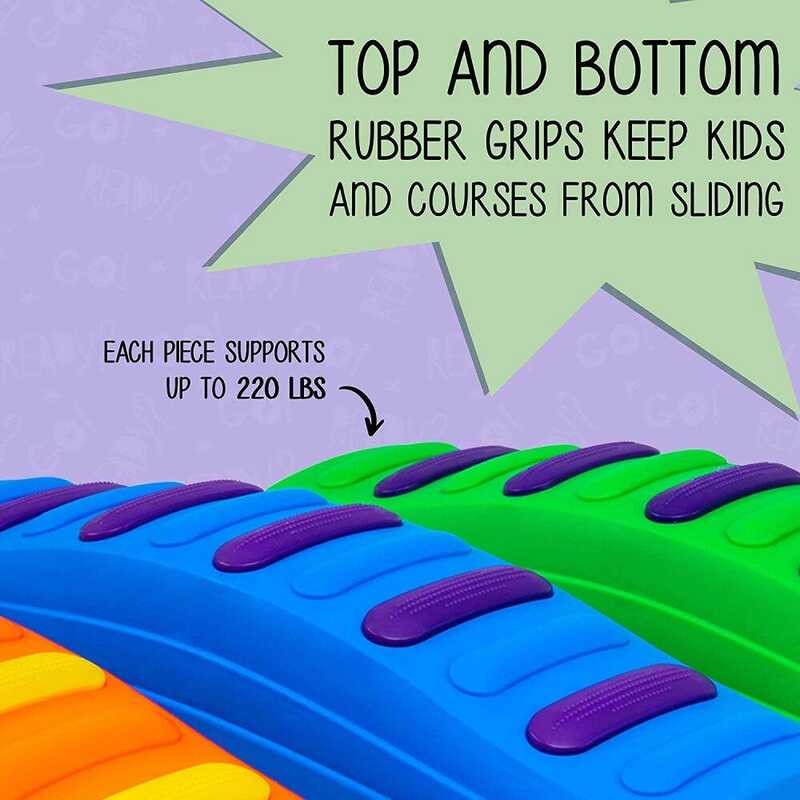 LY Balance Beam Gymnastics Obstacle Course For Children Interlocking ...