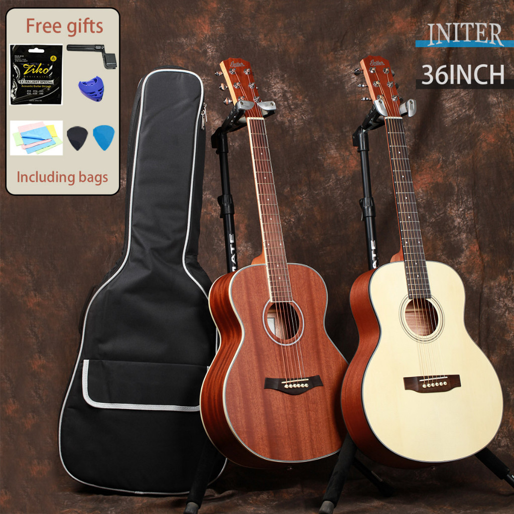 in stock INITER 36 Inch Travel Guitar 36 Inch Portable Folk High ...