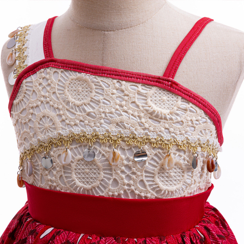 2024 New Movie Moana 2 Dress Girls Halloween Party Adventure Costume ...