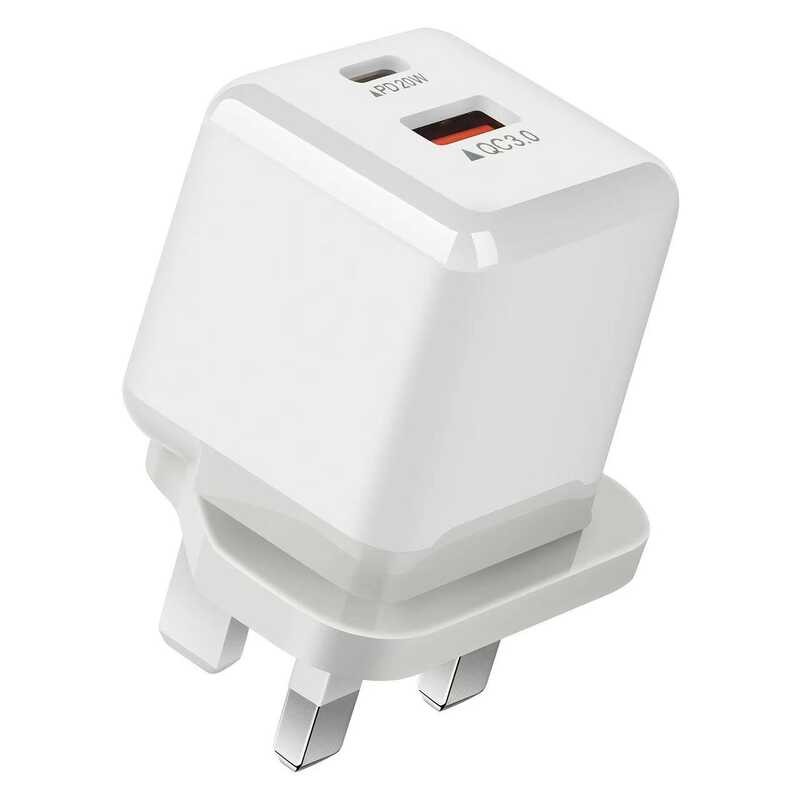 Pd20w Fast Charging Charger Small Square A+C Dual Port Charging Head ...