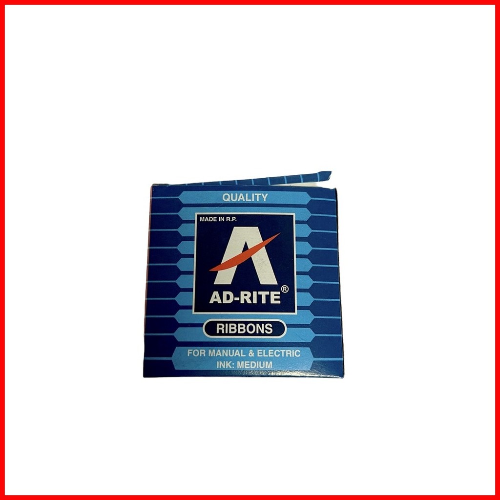 AD-RITE Typewriter ribbon refill Black Sold per Box (12pcs) | Shopee ...