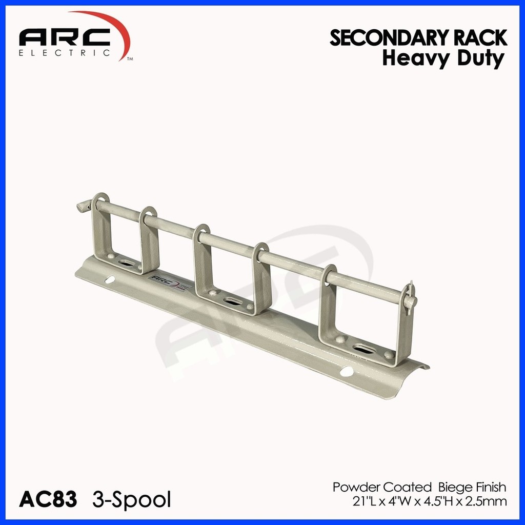 § ๑ ARC Heavy Duty Secondary Rack for Spool Insulators 1/2/3/4 Spools ...