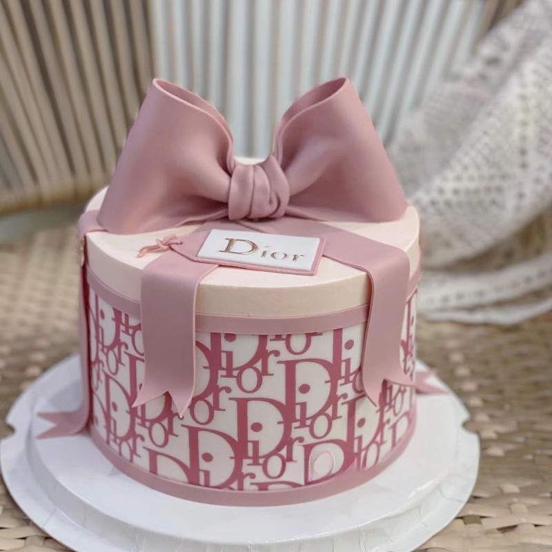 Famous luxury brand logo mold Dior goddess LV cake printing mold ...