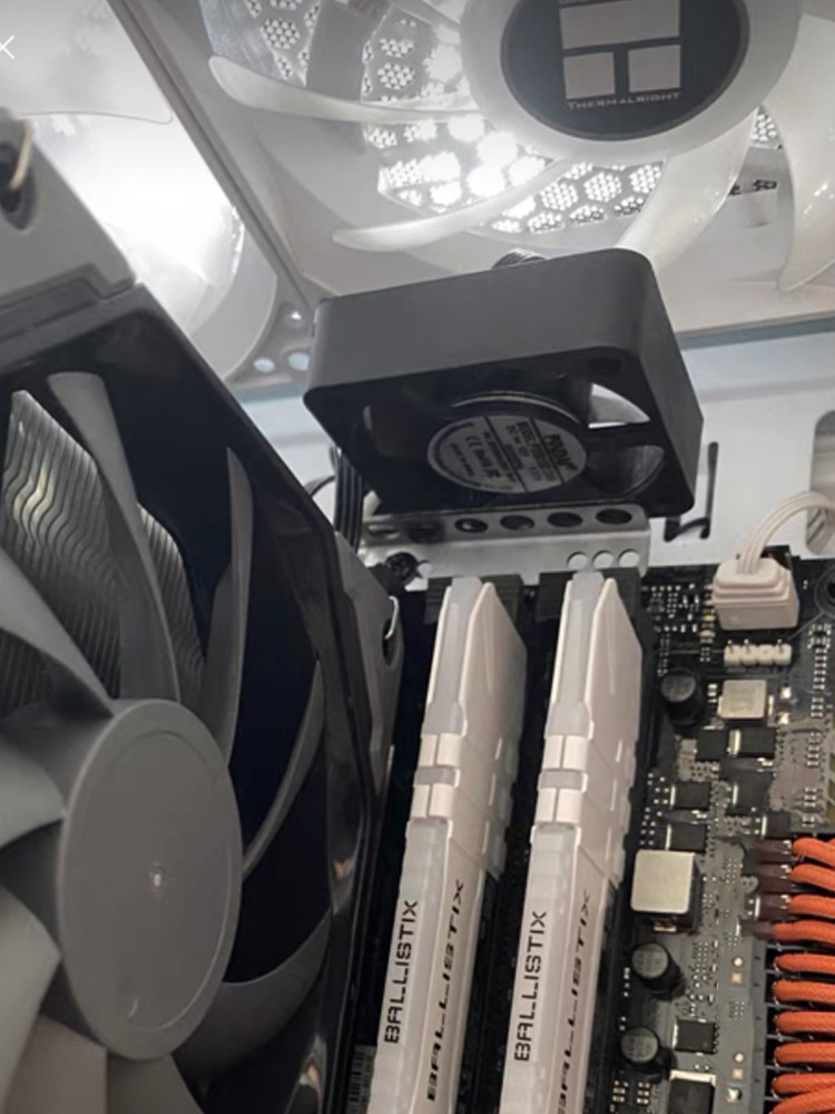 Memory cooling bracket motherboard installation 5cm silent fan desktop ...