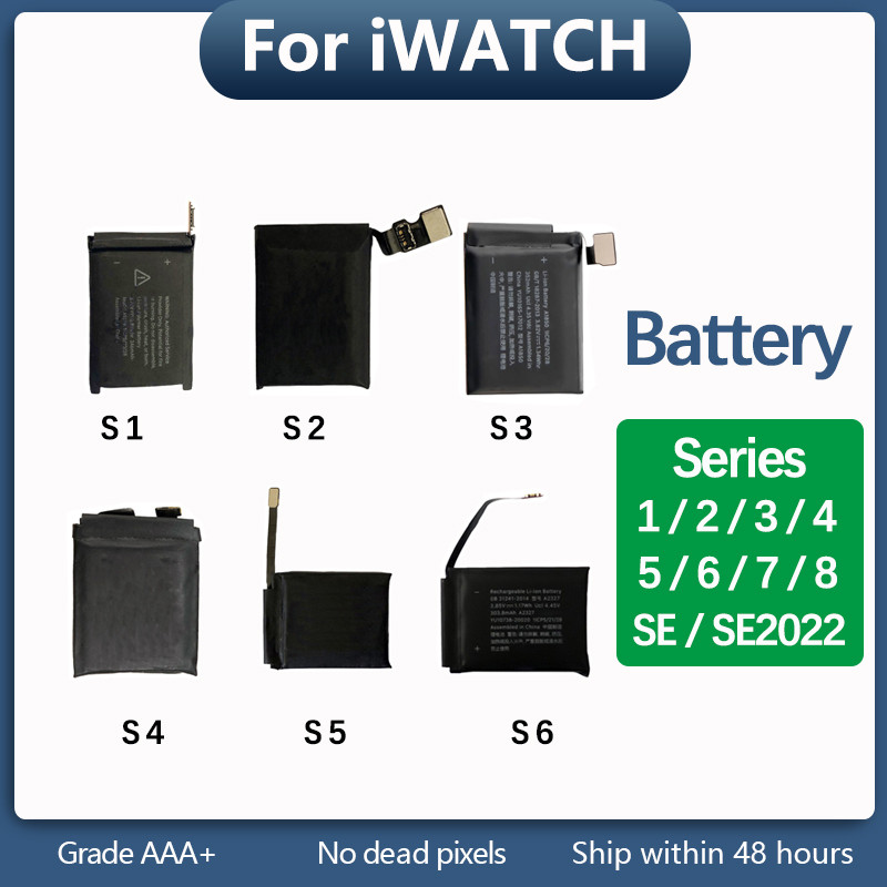 Replacement Battery Apple Watch Series 1 2 3 4 5 6 7 8 SE 2Nd 2022 ...