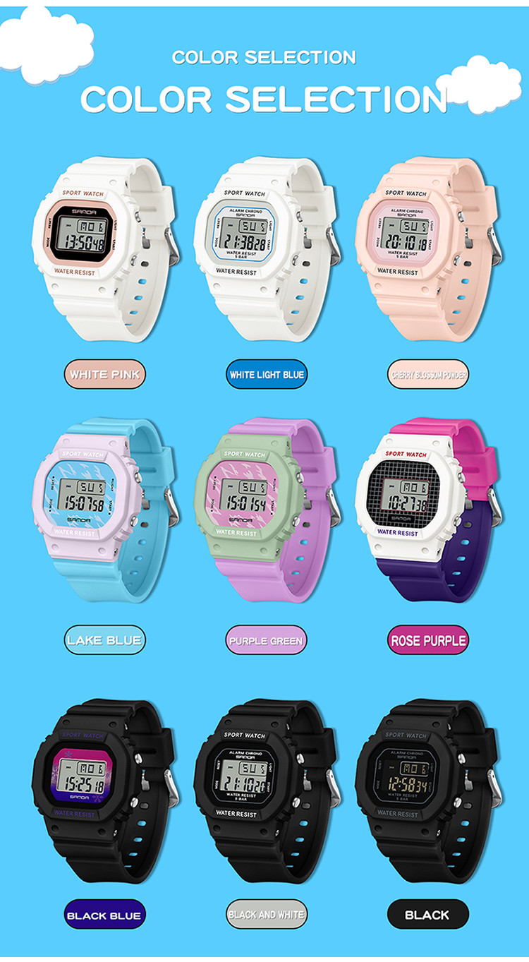 SANDA Classic Upgraded Trendy Color blocked Youth Multi functional ...