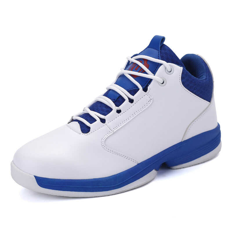 3B Black Sepatu Basket Pria Breathable Boys Sports Custom Basketball ...