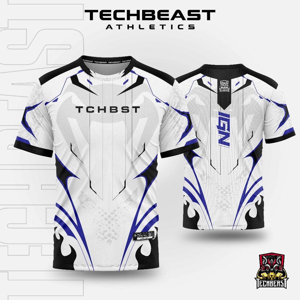 Techbeast Viper Esports Jersey T-shirt Full Sublimation ( CUSTOM TEAM ...