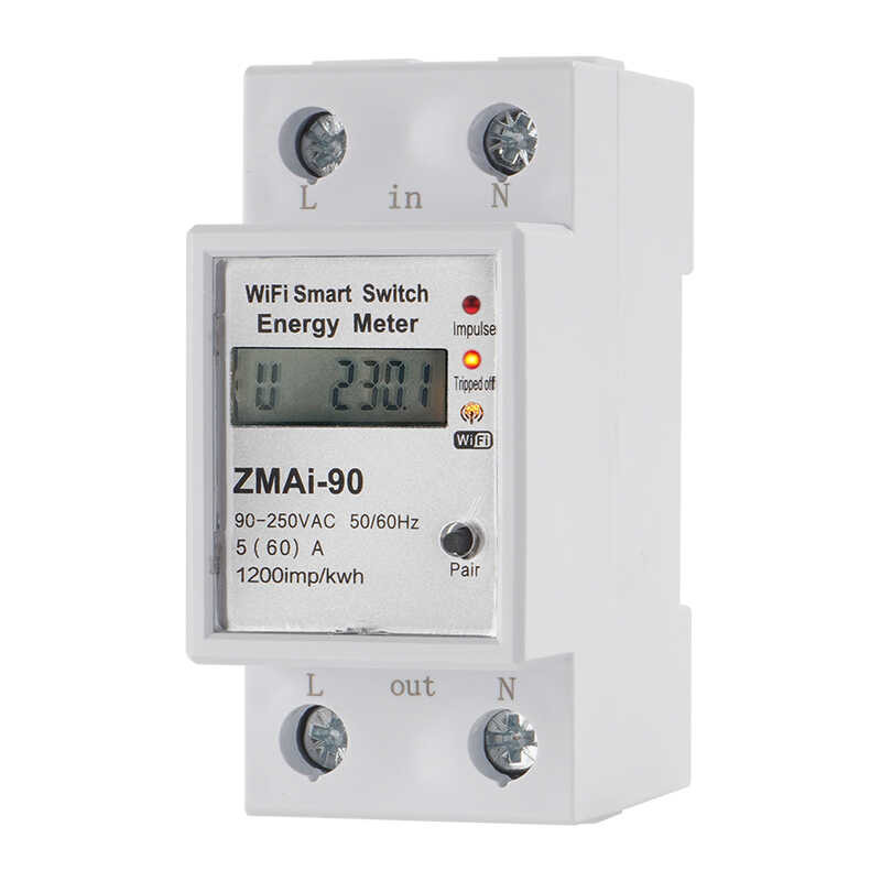 Smart Tuya Bi Directional Wifi Energy Meter Sa Grid Solar PV Two Way ...