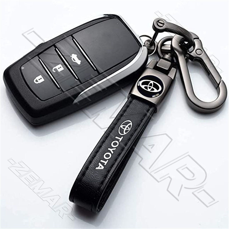 MG Leather Metal Car Keychain Motorcycle Key Holder High-end Fashion ...