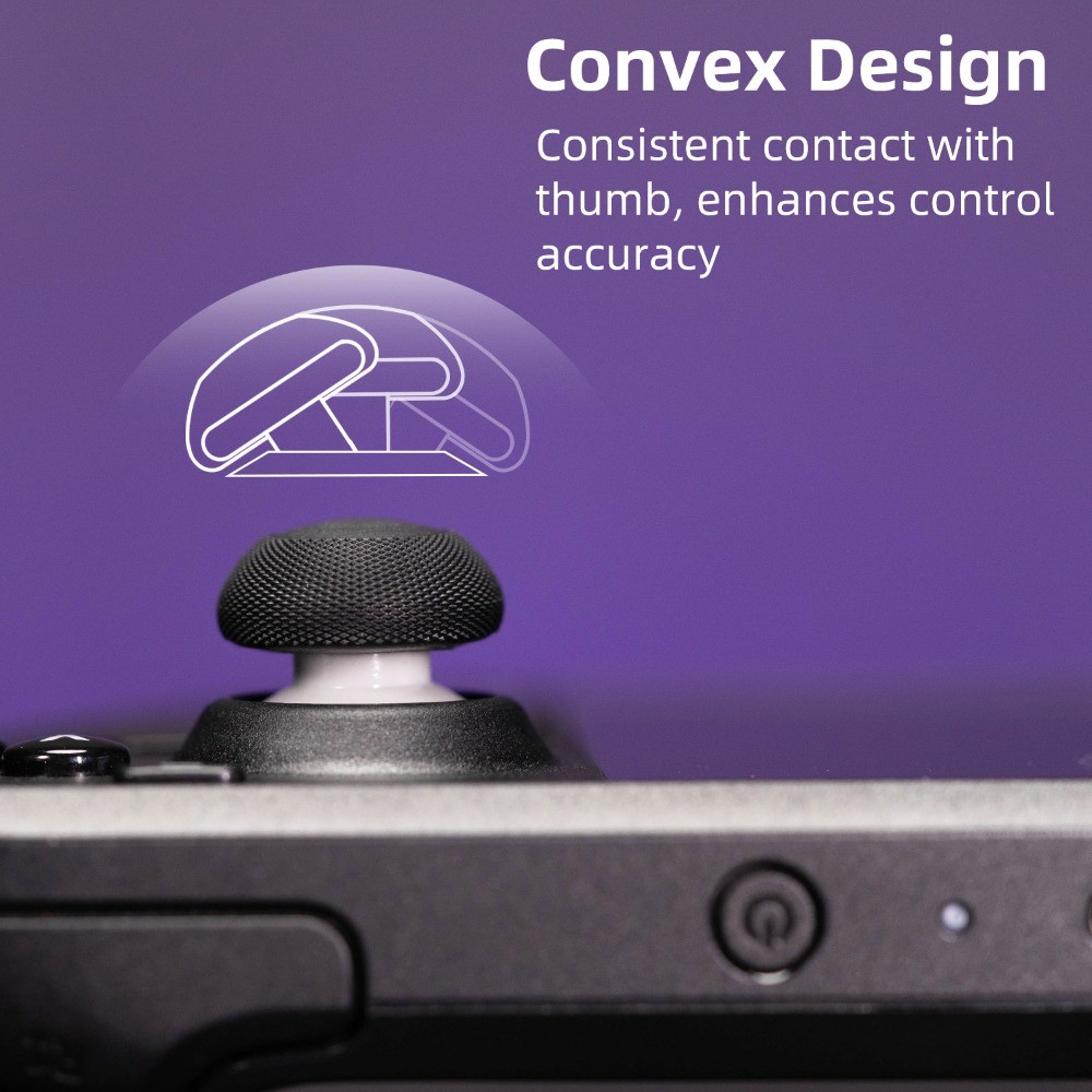 Skull & Co. Limited Gray Thumb Grips and Back Button Enhancement Set ...