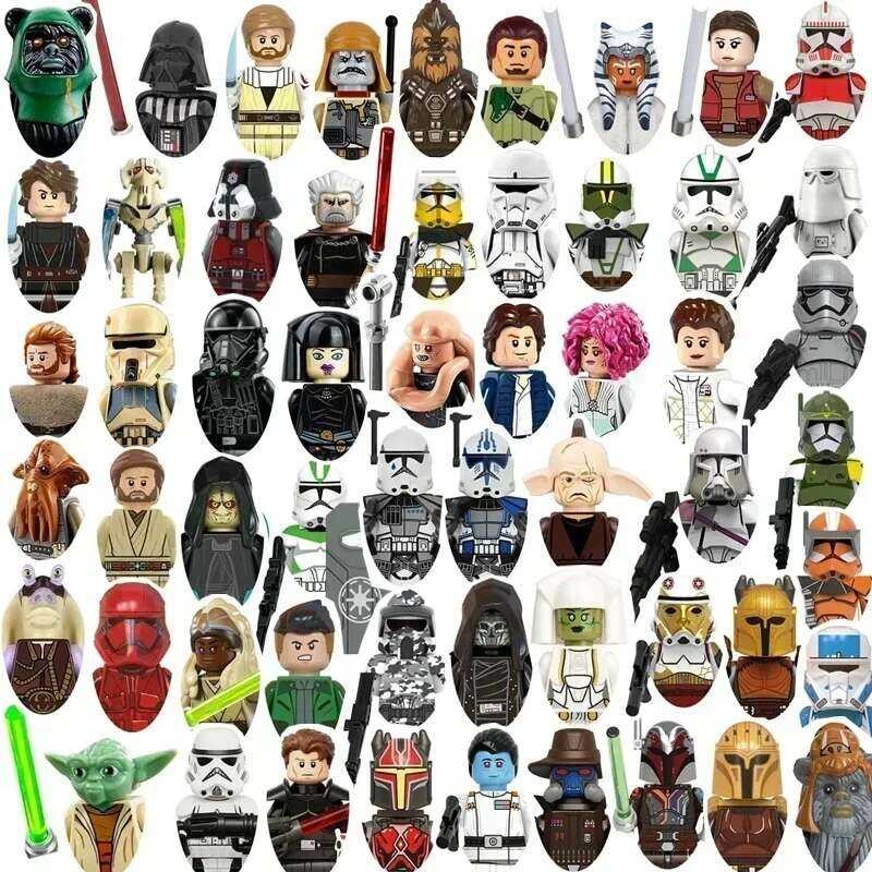 Yoda Star Wars Mandalorian Han Solo C PO Leia Darth Vader BbbaFett ...