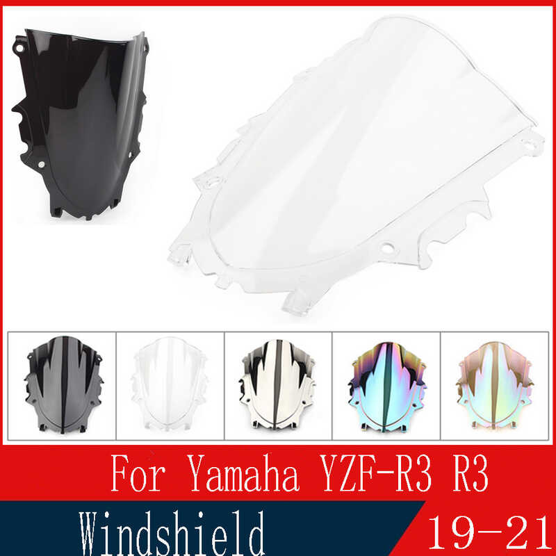 Windshield 978 Para sa Yamaha YZF R25 R3 YZFR3 2019 2020 2021 2022 ...