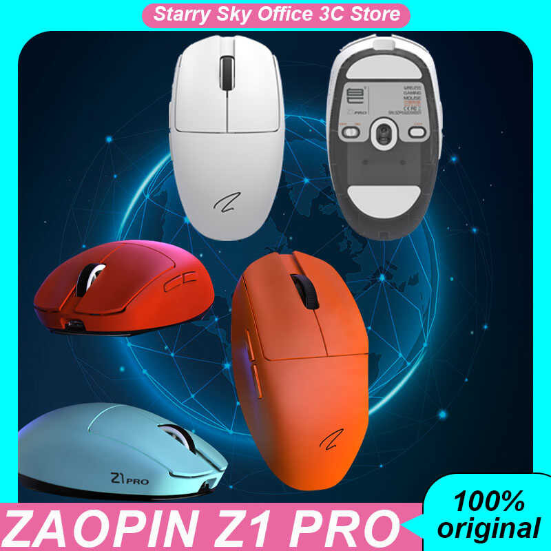 Pro Zan Z1 Mini Dual Mode Paw3395 26000Dpi Ergonomics Ultra Lightweight Wireless Gaming Mouse ...