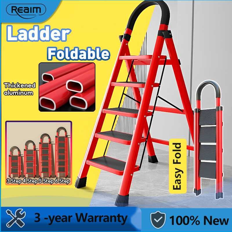 3/4/5/6/7 Bagay Bagay Bagay Bagay Foldable Aluminum Heavy Duty Hagdanan ...