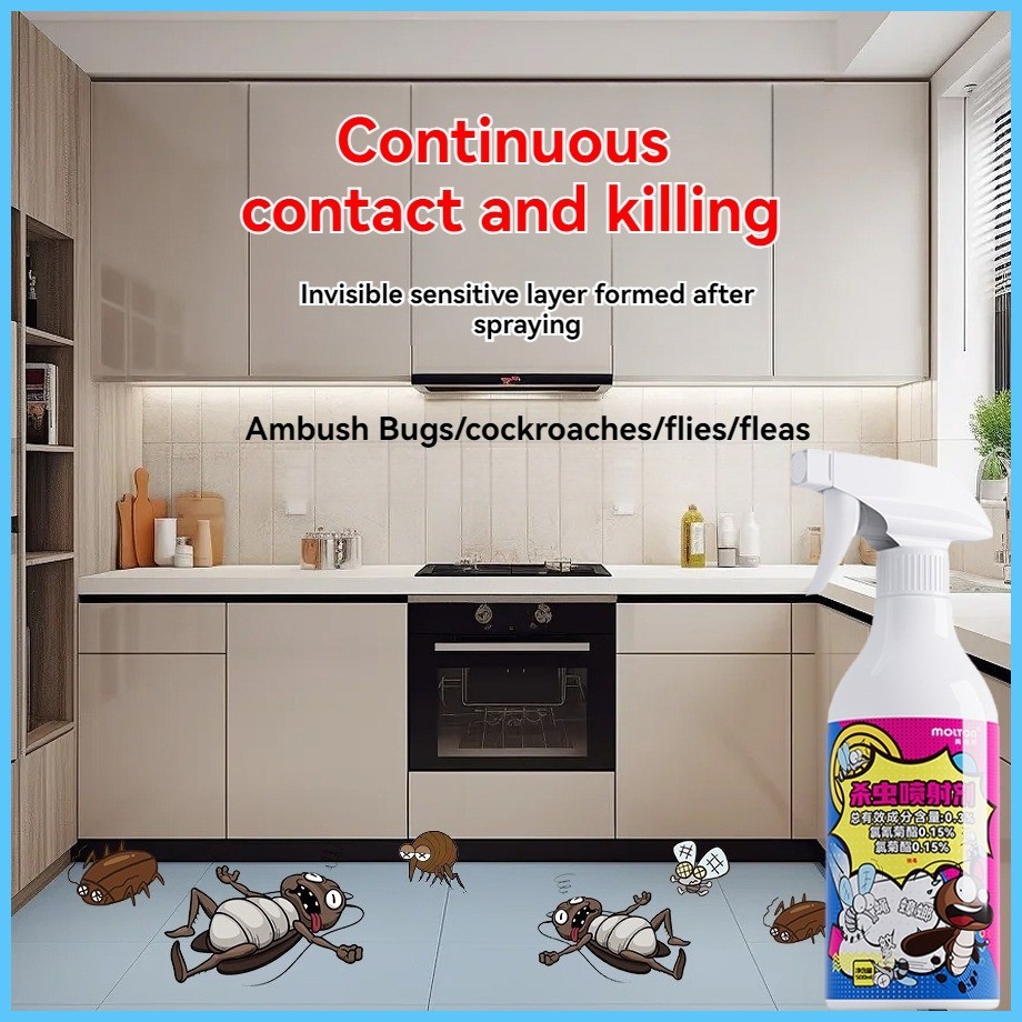 ♠ cockroach killer spray 500ml Insecticide Sprays insect killer ...