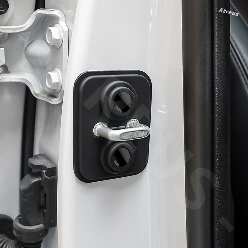 2/4Pcs Mitsubishi Silicone Car Door Lock Protector Cover Car Door Shock ...