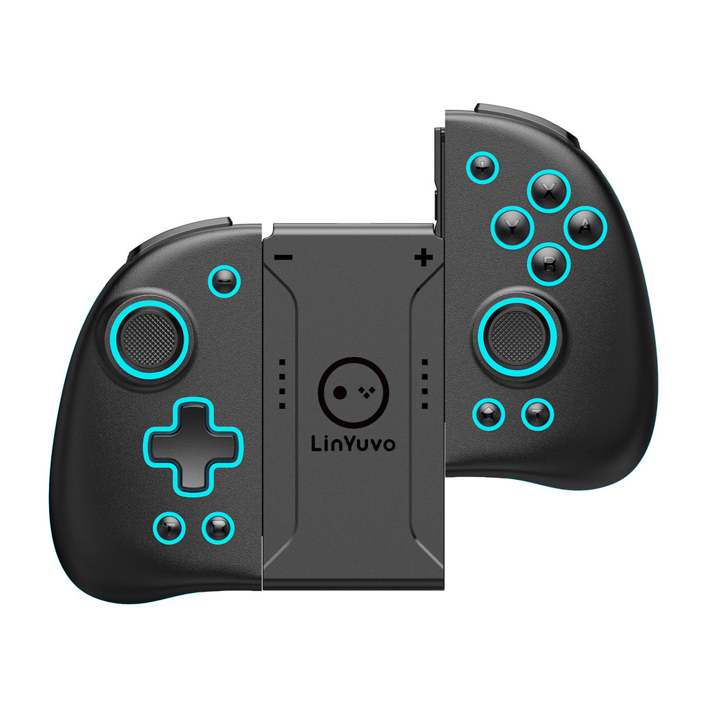 LinYuvo KS47 Wireless Joy Pad Controller for Switch/OLED with 8 Colors ...