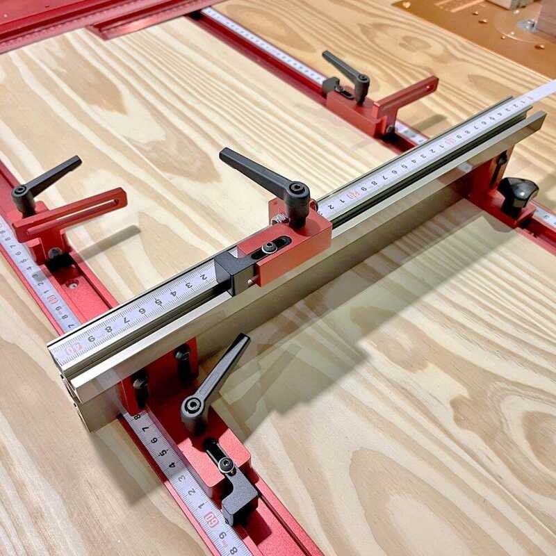 Aluminum Router Multi-T-Track Table Saw Profile Wooorking T-Slot Miter ...