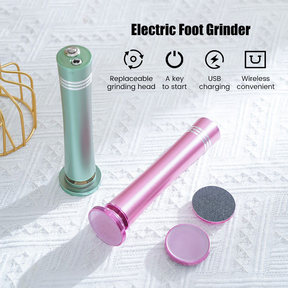 JBMBHC Electric Foot Grinder Callus Remover Pedi Foot Grinder Pedicure ...