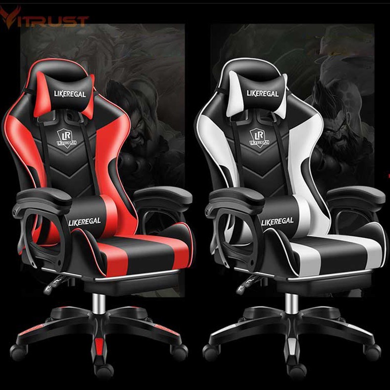 in stock Gaming Racing Style Office Chair with Removable Headrest and ...