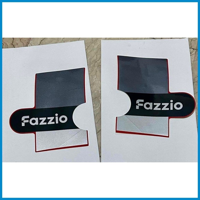 2025 Genuine Red Fazzio Decals | Shopee Philippines