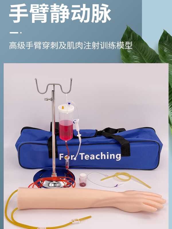 Arterial and Venous Puncture Infusion and Muscle Injection Training Arm ...