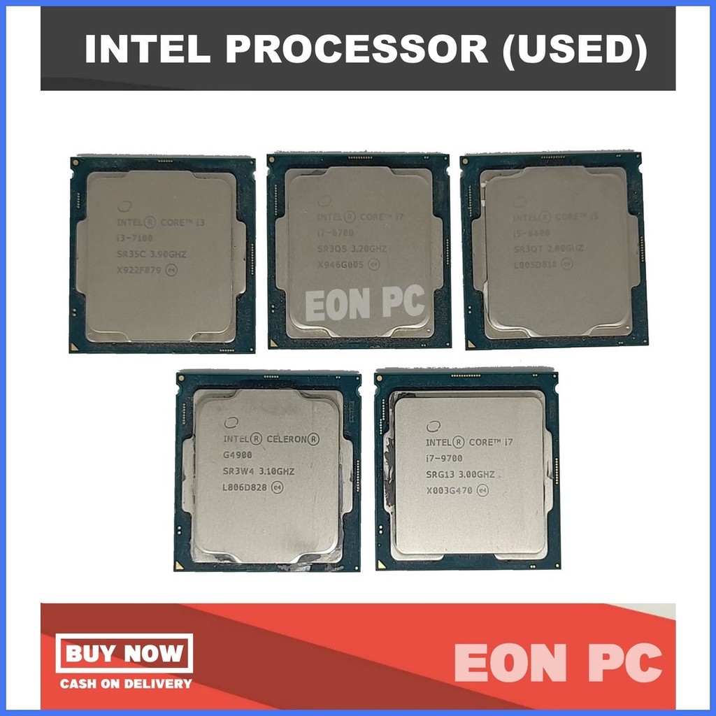 ♂ ∝ INTEL PROCESSOR i3, i5, i7 2nd 3rd 4th 6th 7th 8th 9th Gen Available | Shopee Philippines