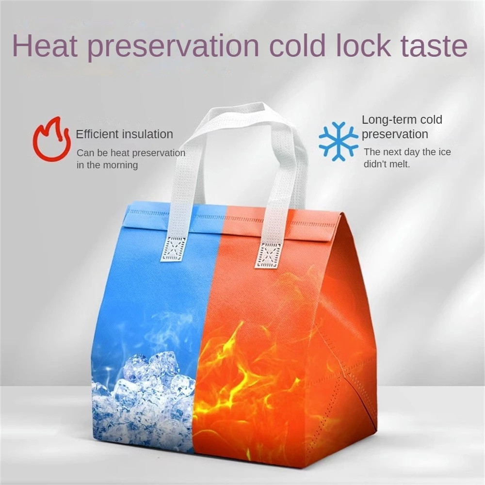 10Pcs Multicolor Thermal Insulated Takeaway Bag/ Ice cream Milk tea bag ...