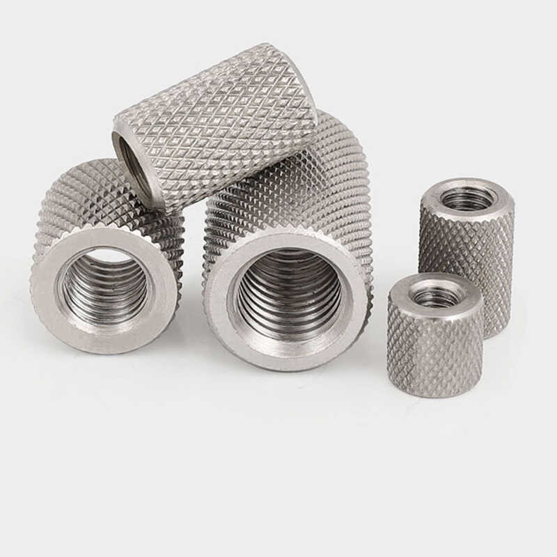 stainless steel 304 hand twisted mesh nut extended cylindrical roller ...