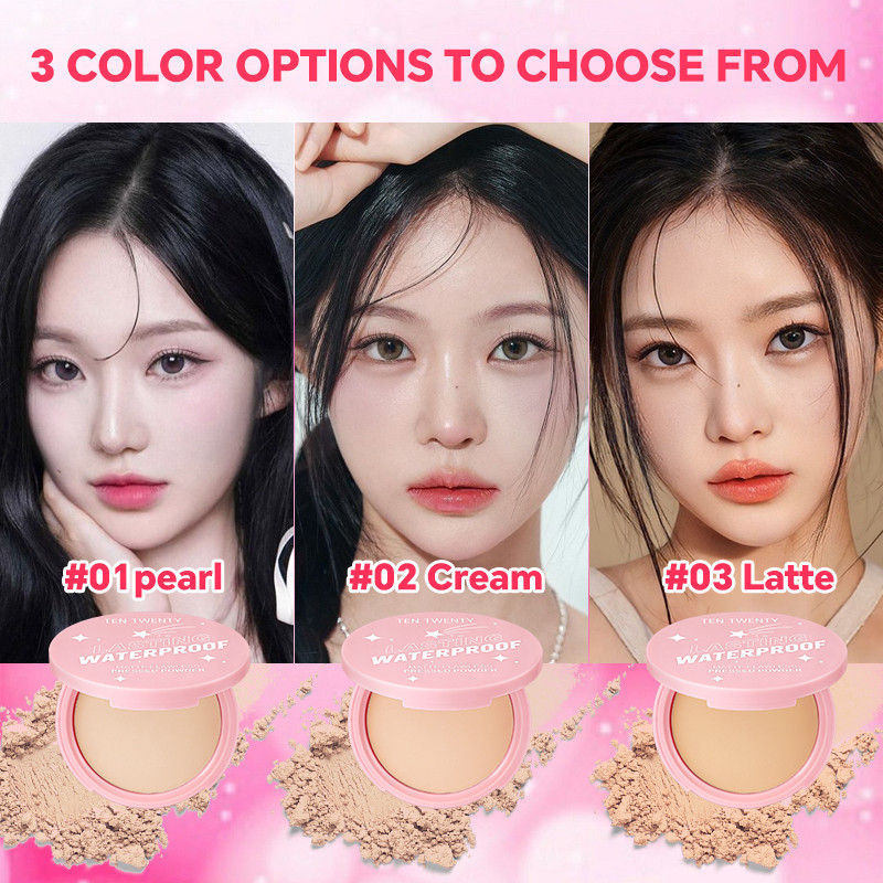 TEN TWENTY Oil Control Matte Face Powder Long Lasting Waterproof ...