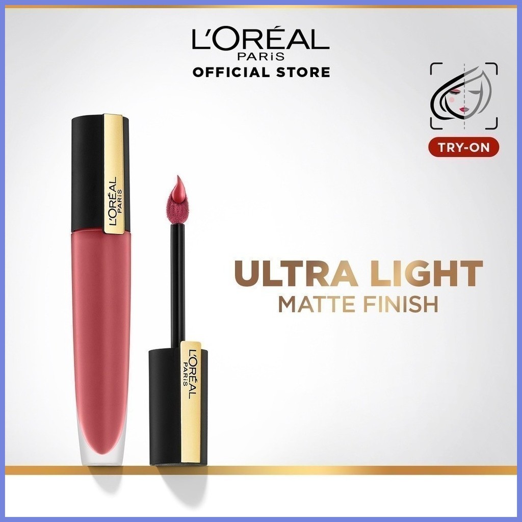[Ready Stock] LOreal Paris Rouge Signature Matte Lip Tint Liquid ...