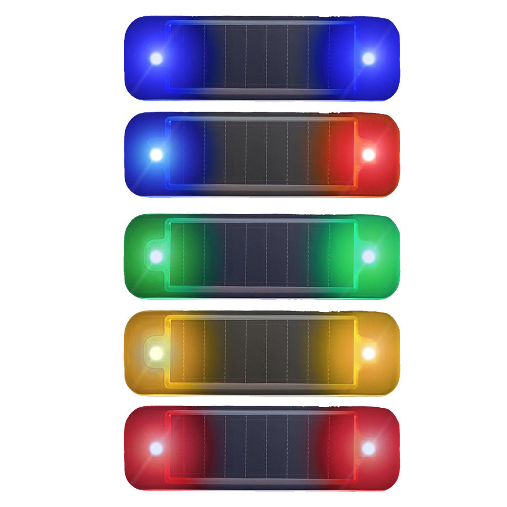 Car LED Light Alarm Warning Solar Flash Light LED Light Fake Security ...