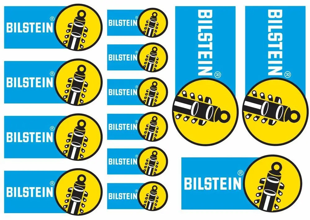 BILSTEIN Shock Absorbers Sign Waterproof Sticker Car Decal Vinyl Cover ...