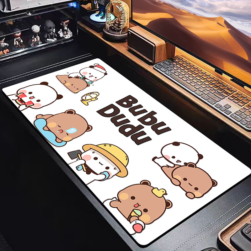 Bubu And Dudu Big Mouse Pad Kawaii Large Mousepad 900x400 Table Gamer ...
