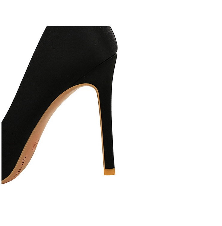 Big Tree High Heels for Women Large Size Pointed Toe Stiletto Wedding ...