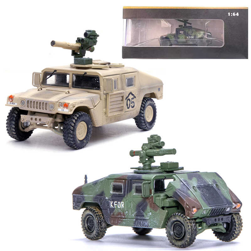 1: 64 US M1046 HMMWV a Vehice Anti Tank Missie Version Whee Steering ...