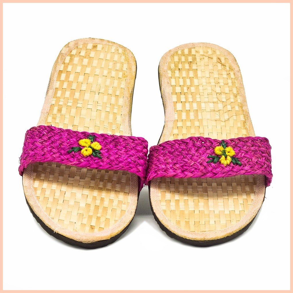 ♣ 1NativeProducts Abaca Slippers - Real Handmade Native Bamboo / Abaca ...