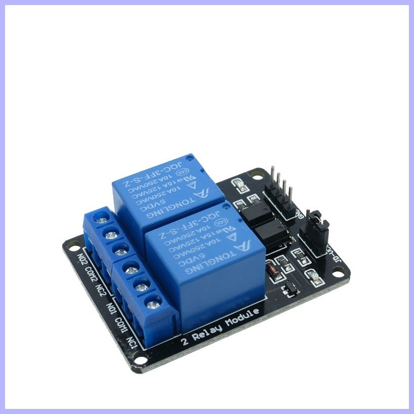 5V 2 Channel Relay Module relay expansion board with Optocoupler Relay ...