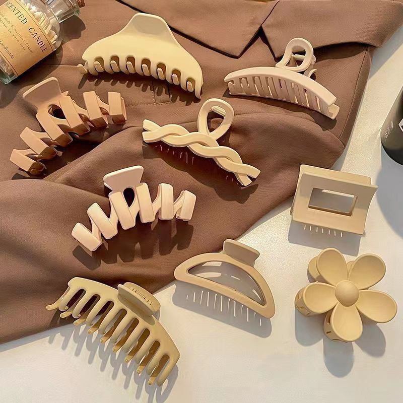 Colorful Fashion Hair Clamp Set Flower Hair Clip Ponytail for Women ...