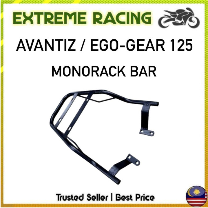 Yamaha Ego-Gear Ego Gear 125 / Avantiz Monorack Mono Rack Bar Rear Top ...
