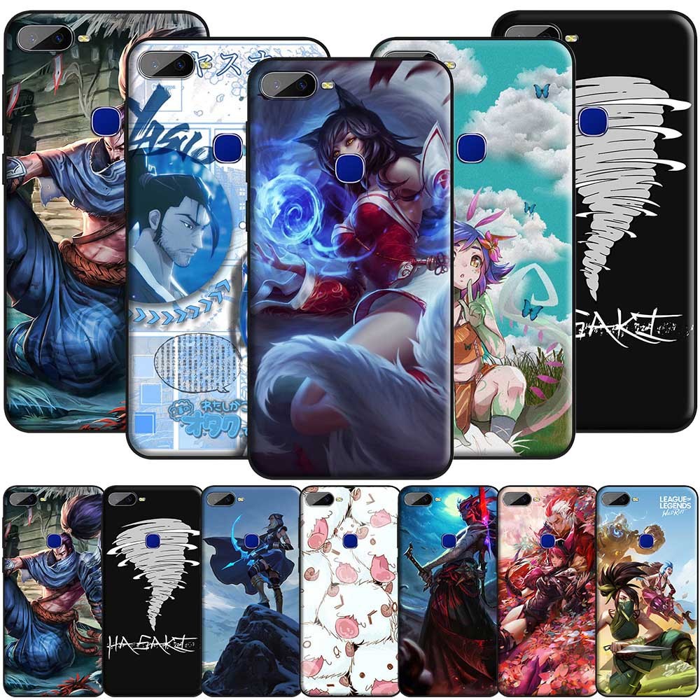 League of legends Silicone Soft Case for OPPO A3 A40 A60 A5S A7 A3S A5 ...
