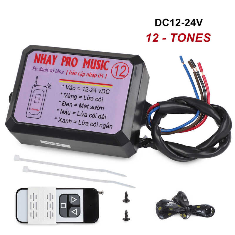 Para Car E0 3 Truck Van Motorcycle Auto 12 Tones 12-24V Nhay 3+ Pro ...