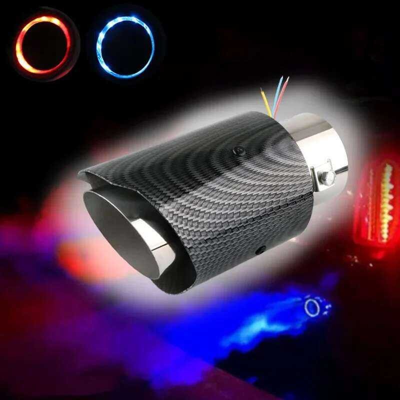 Exhaust Car Exhaust Pipe Muffler Flaming Luminous Motorcycle Tail Vent ...