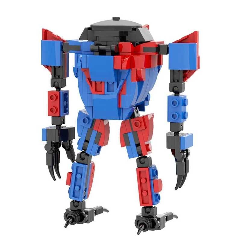 Movie MOOXI 230Pcs MOC Bricks Spider robot Warframe Action Figure Model ...