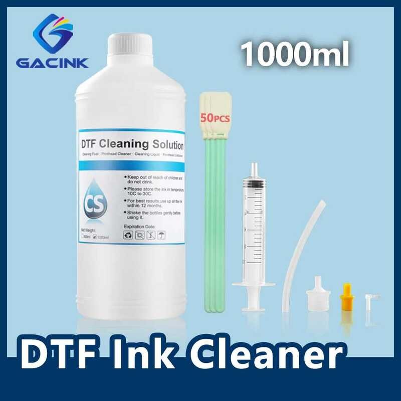 1A 1000Ml DTF Ink Cleaning Solution Cleaner Liquid For Direct Transfer ...